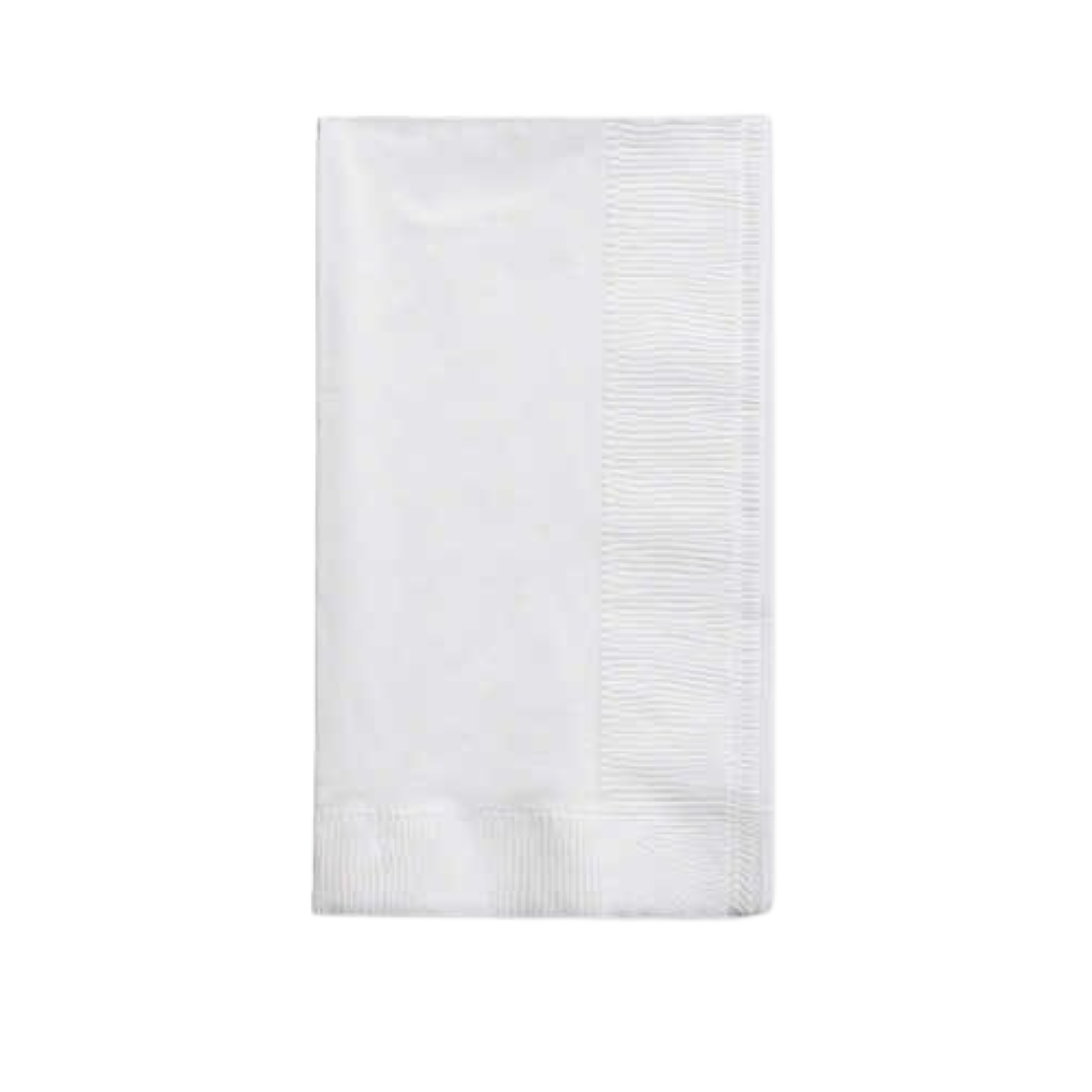 1 ply White Embossed Dinner Napkins – Price Group Corp